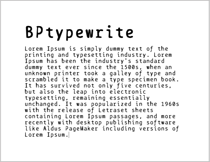 Best Typewriter Fonts For Word FREE Best Typewriter Fonts For Word FREE
