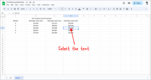 Can You Highlight Text in Google Sheets